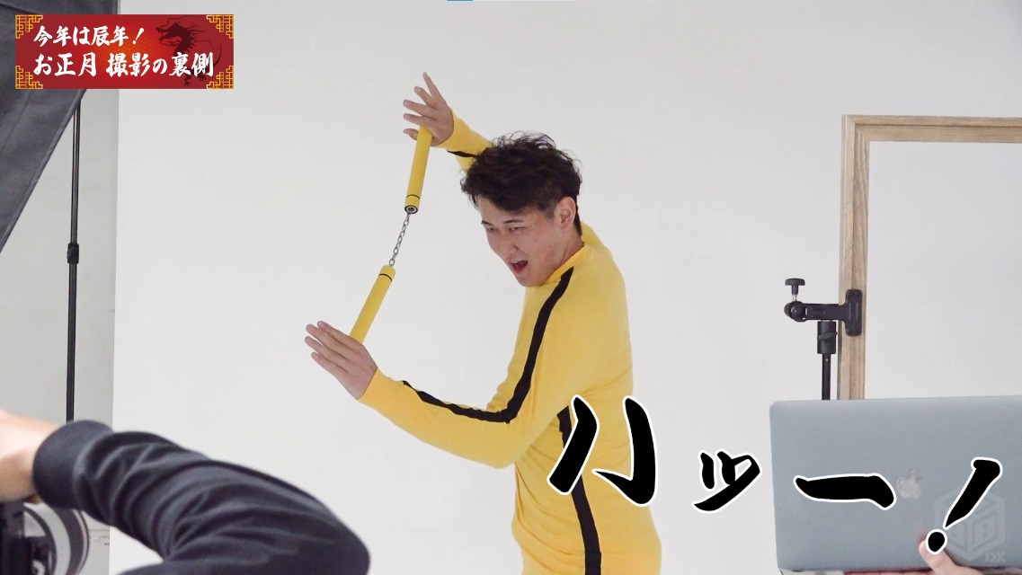 お正月ビジュアル撮影の裏側